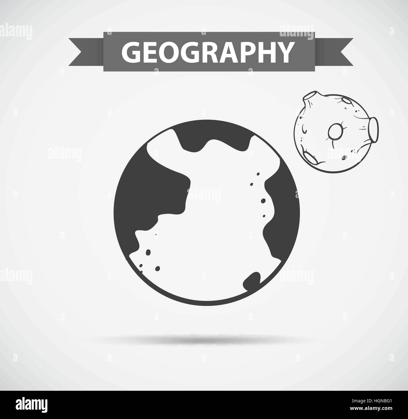 Symbol design for geography illustration Stock Vector Image & Art - Alamy