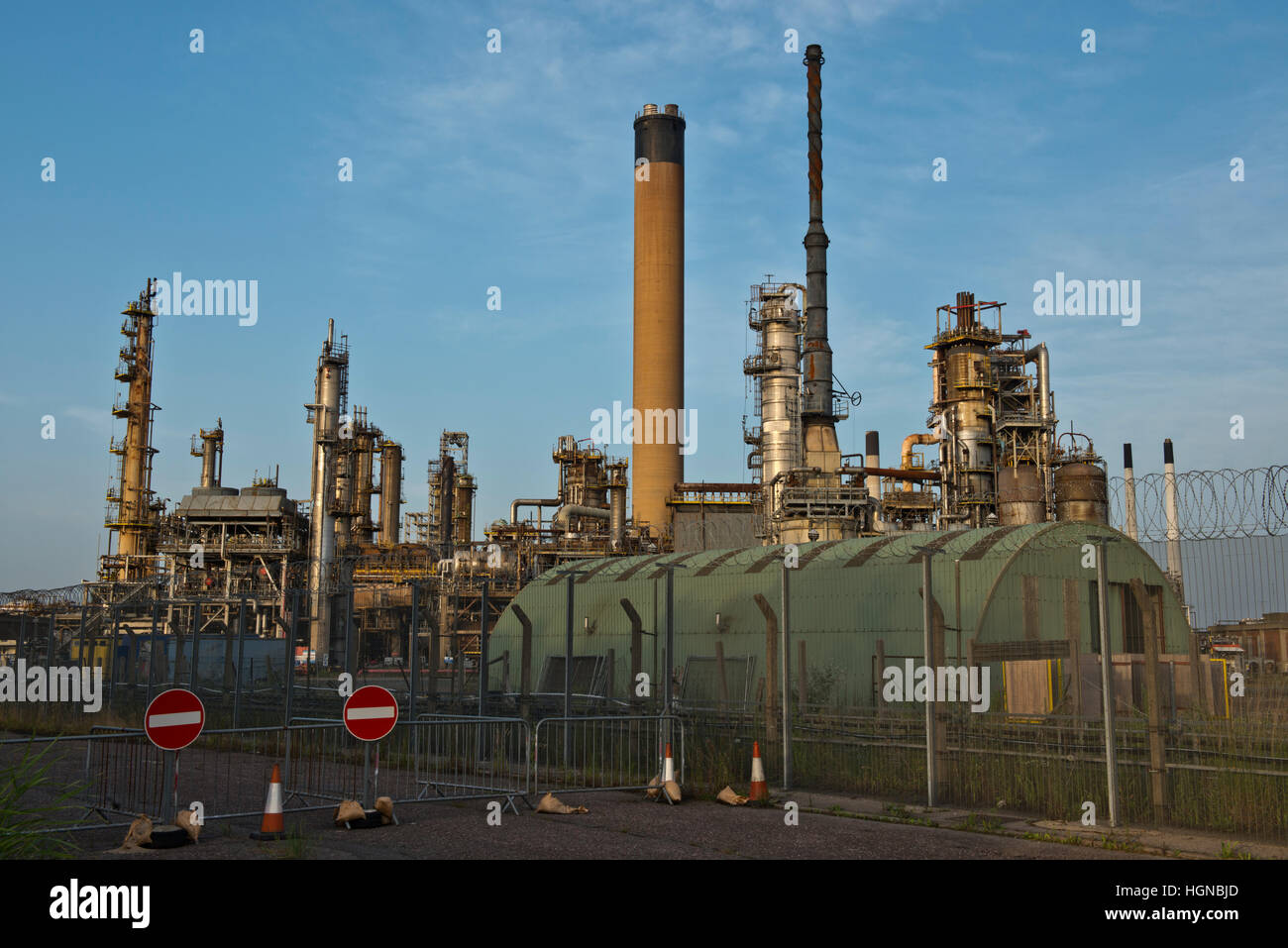 External image taken from the road of the now demolished Coryton ...