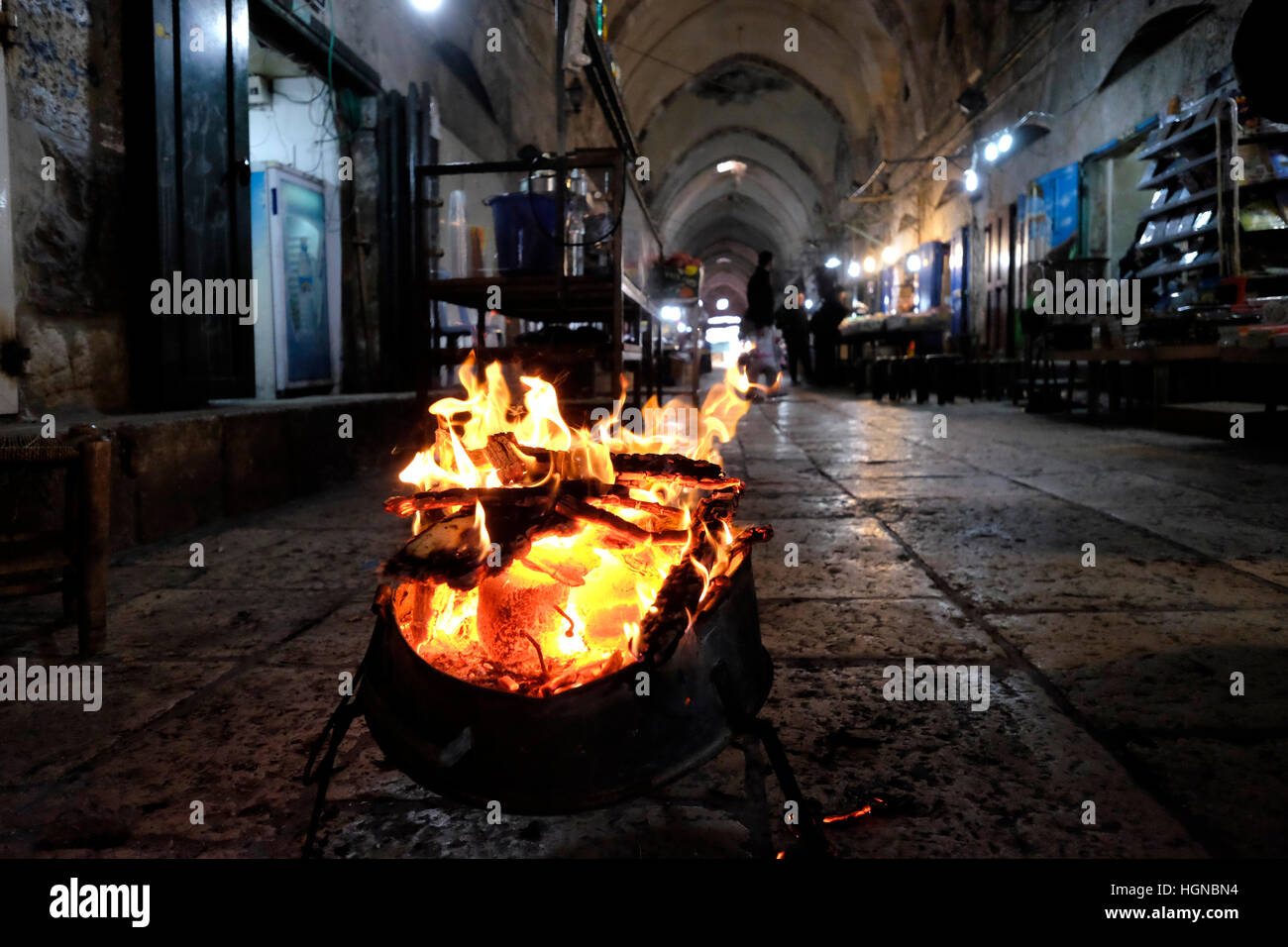 Cotton merchants' market jerusalem hi-res stock photography and images ...