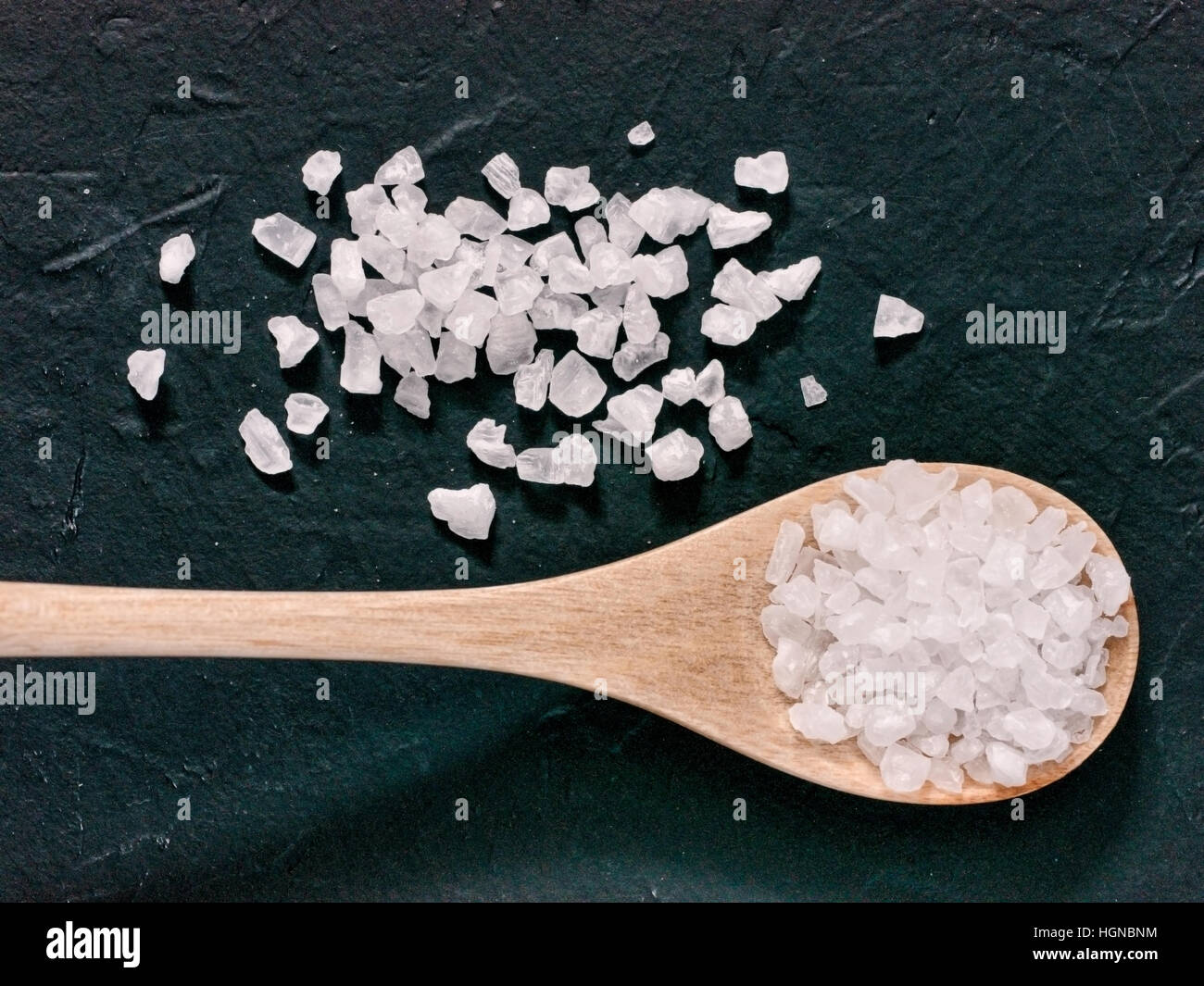 Dark sea salt hi-res stock photography and images - Alamy