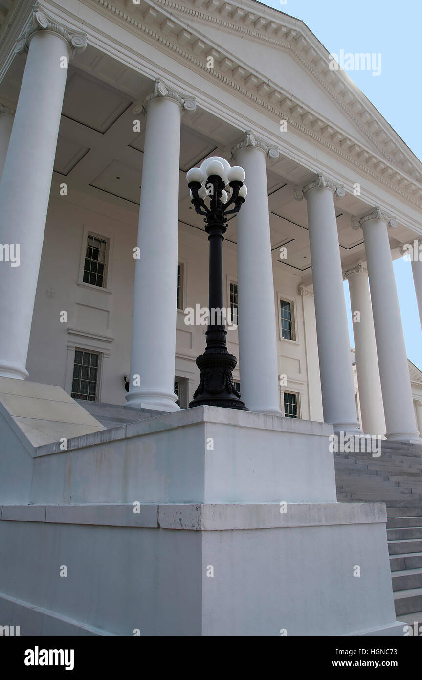 The Capital building in Richmond Virginia ,which is the capital city of ...