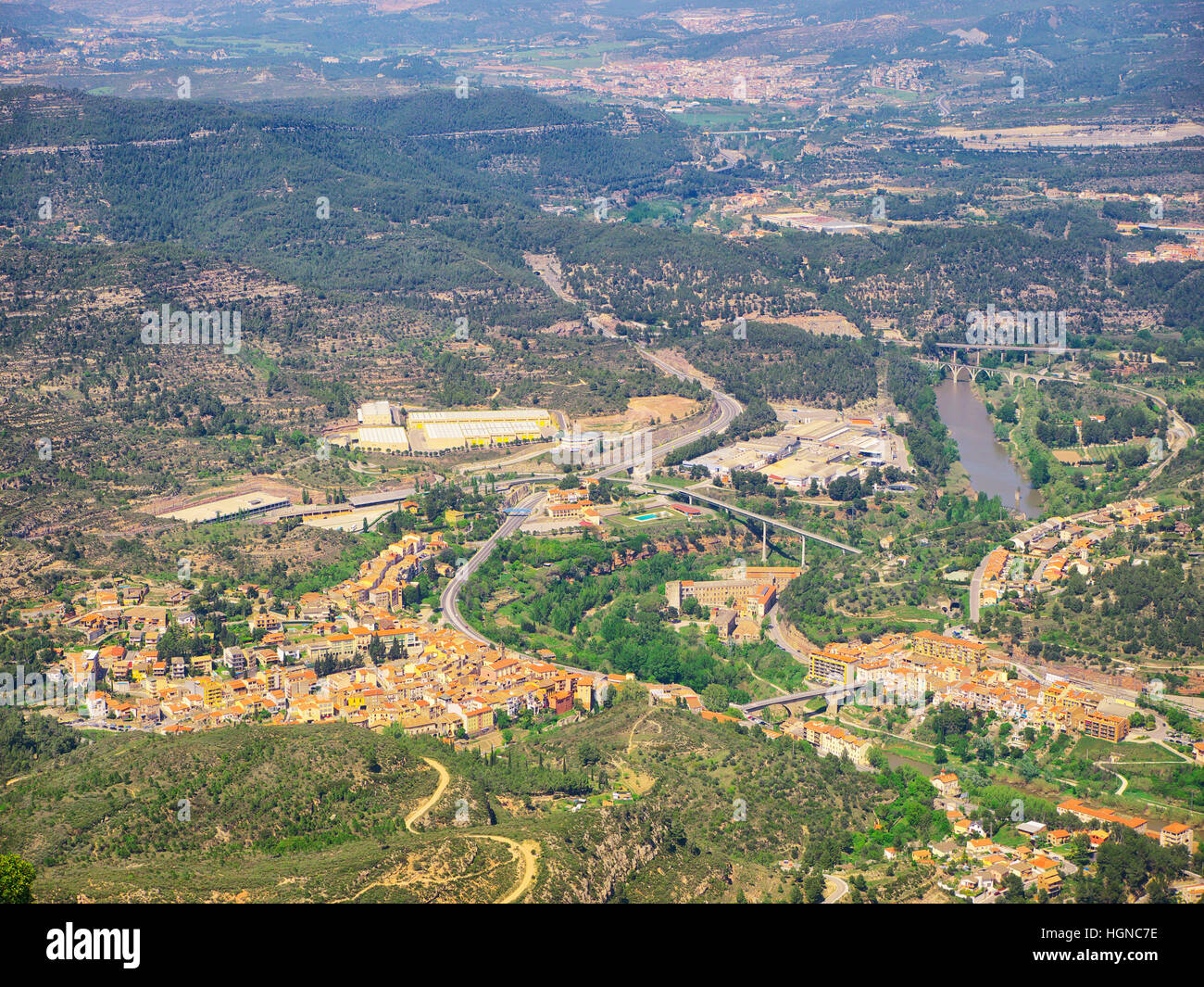 Landscape in Spain Stock Photo - Alamy