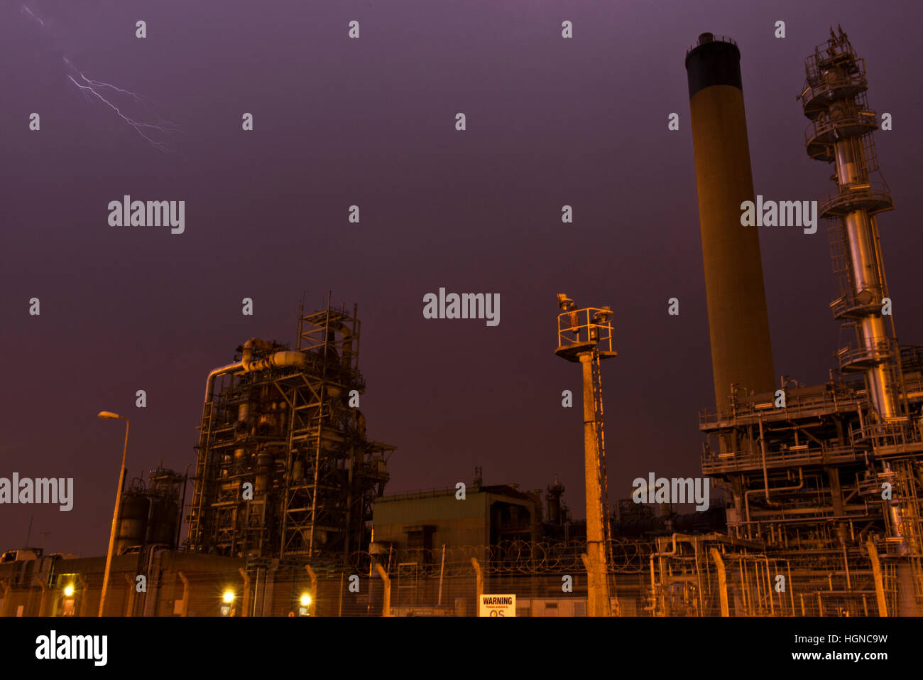 Thunder Lightning Storm Now Demolished High Resolution Stock ...