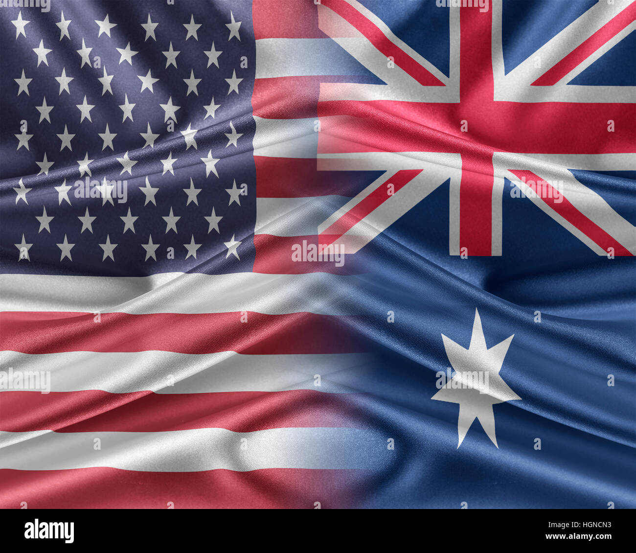 USA and Australia Stock Photo - Alamy