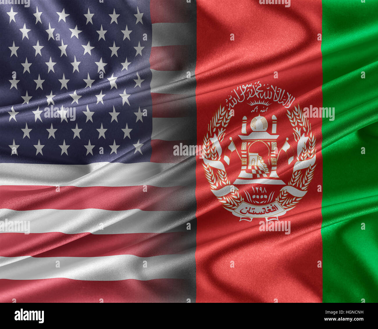 USA and Afghanistan Stock Photo - Alamy