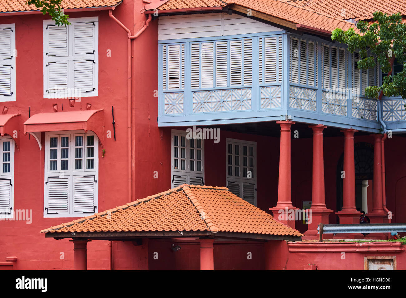 Malaysia, Malacca state, Malacca, Unesco Wold Heritage, the Stadthuys ...
