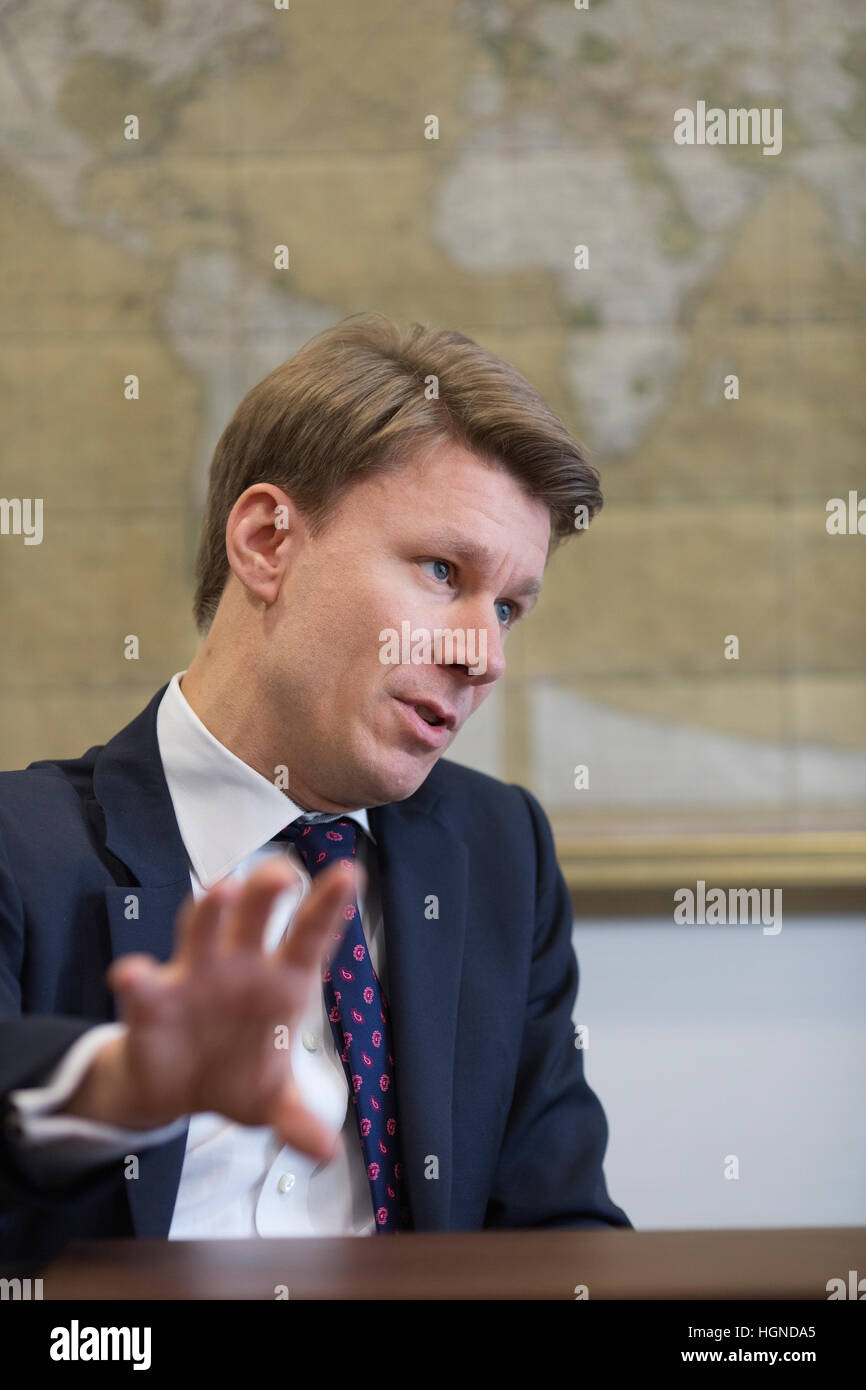 Jonas Wikmark, Nordic Head of M & A, corporate business at J P Morgan ...