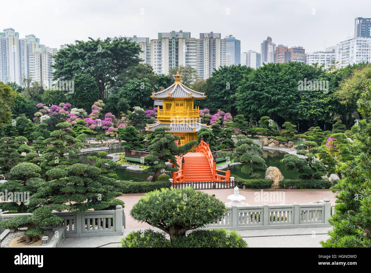 Nan Lian Garden in Hong Kong Stock Photo - Alamy