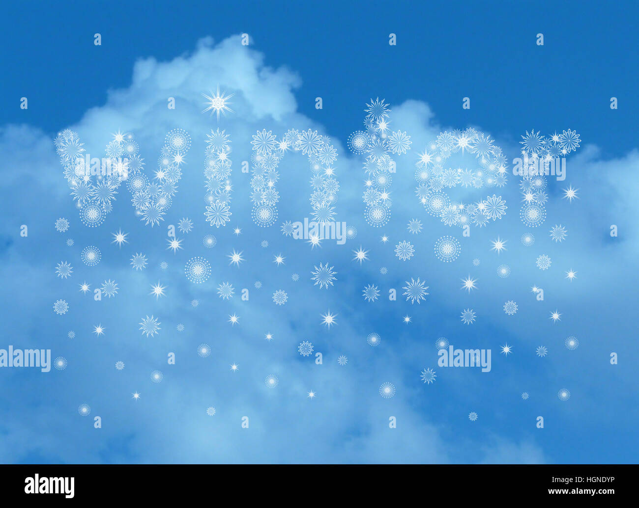 Snowflakes cover hi-res stock photography and images - Alamy