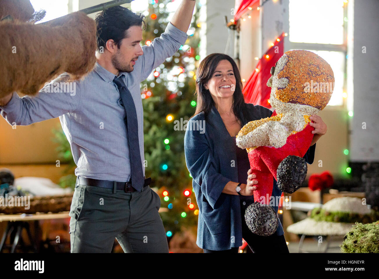 A ROSE FOR CHRISTMAS, (from left): Marc Bendavid, Venus Terzo, (aired ...