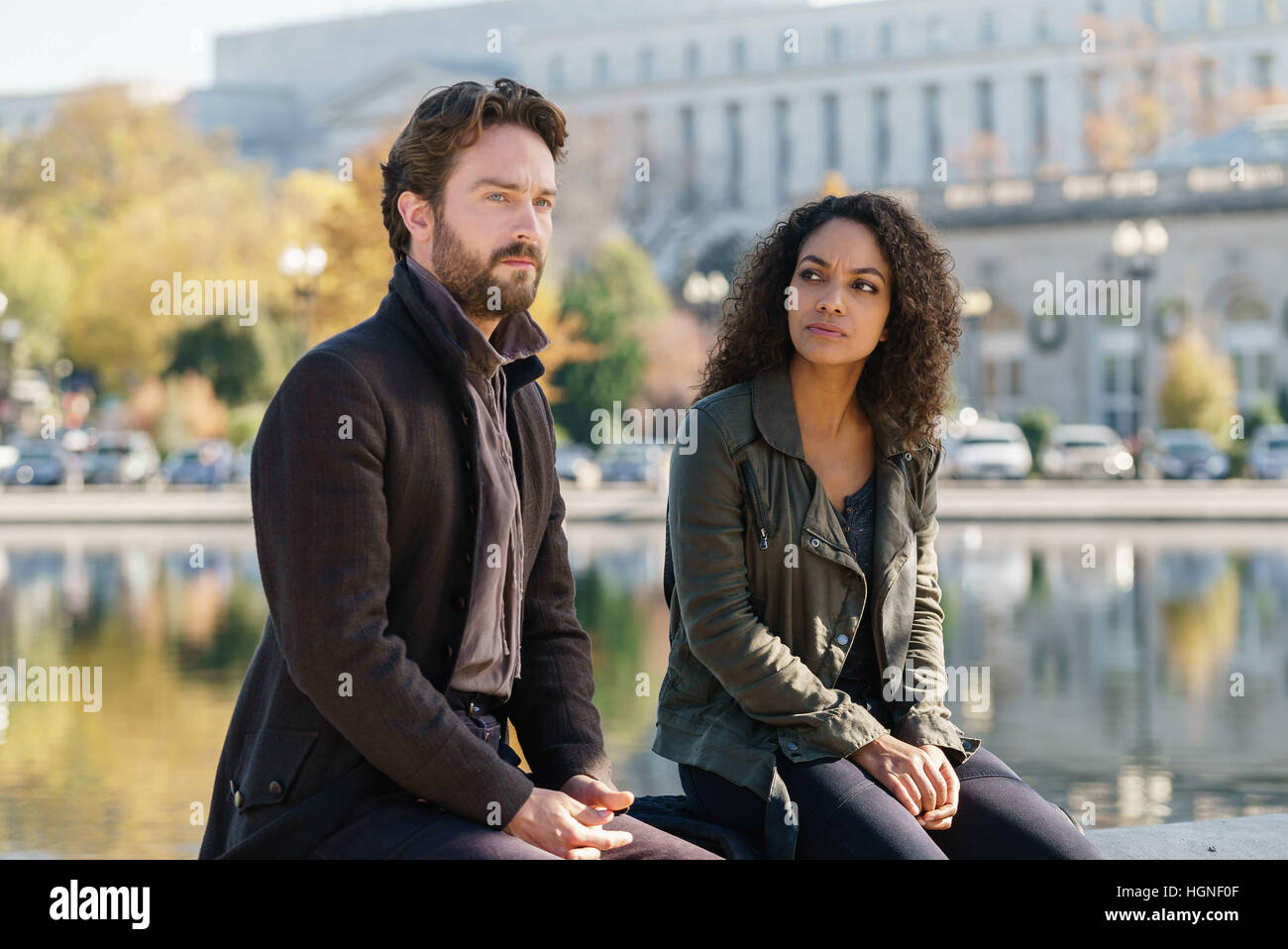 SLEEPY HOLLOW, (from left): Tom Mison, Lyndie Greenwood, 'Columbia ...