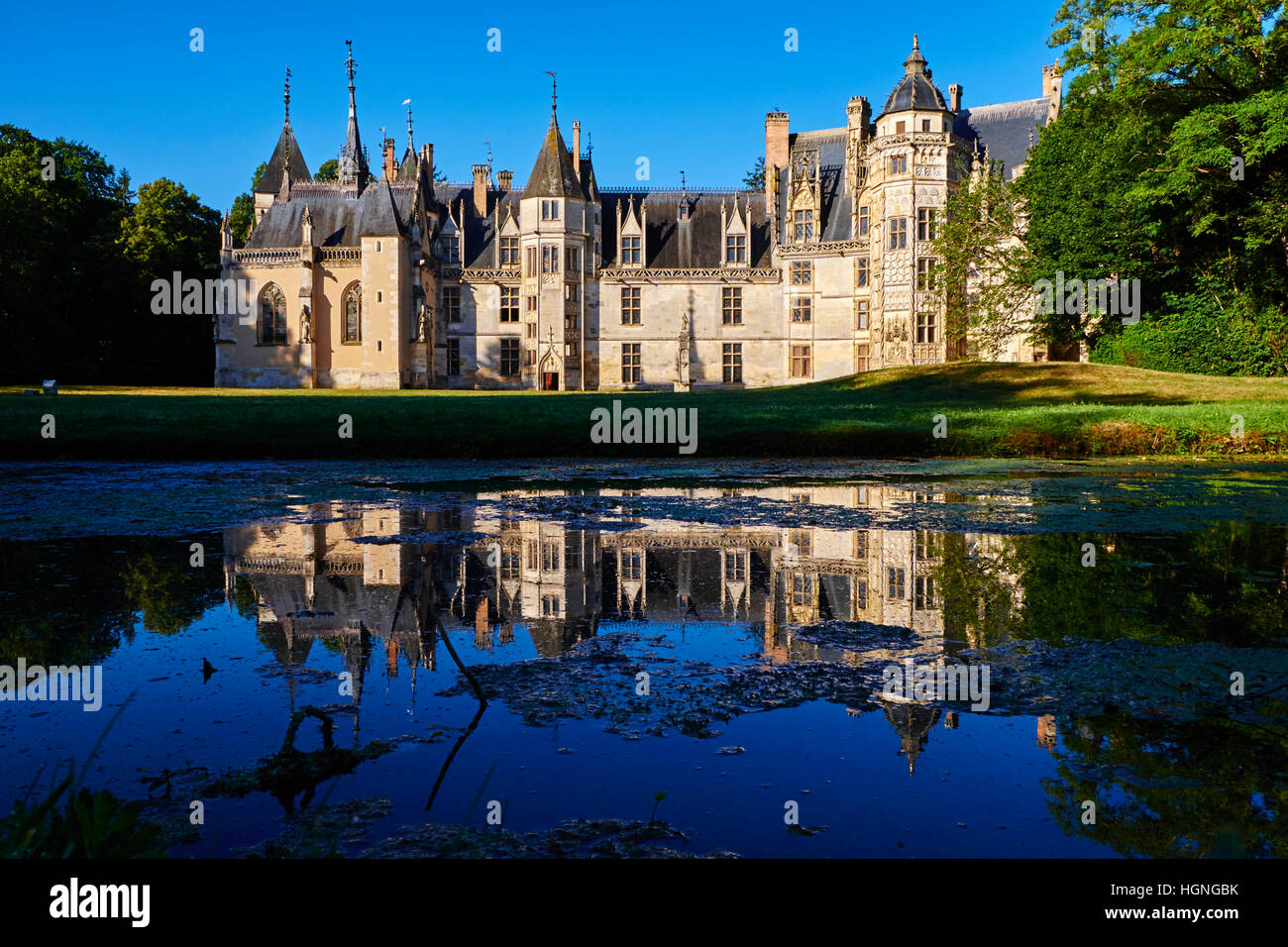 France, Cher (18), Berry, Chateau de Meillant castle, the Jacques Coeur ...