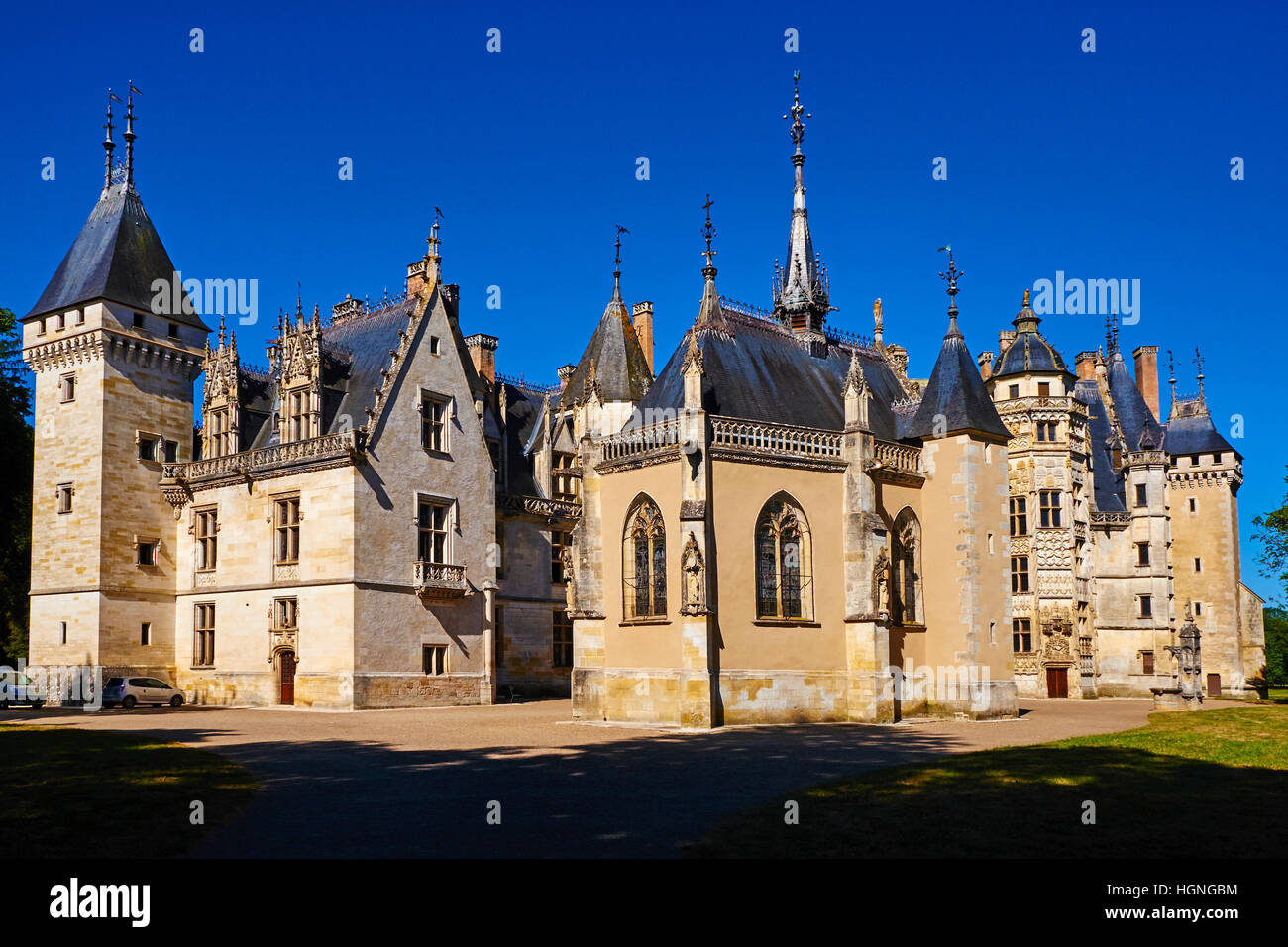 France, Cher (18), Berry, Chateau de Meillant castle, the Jacques Coeur ...