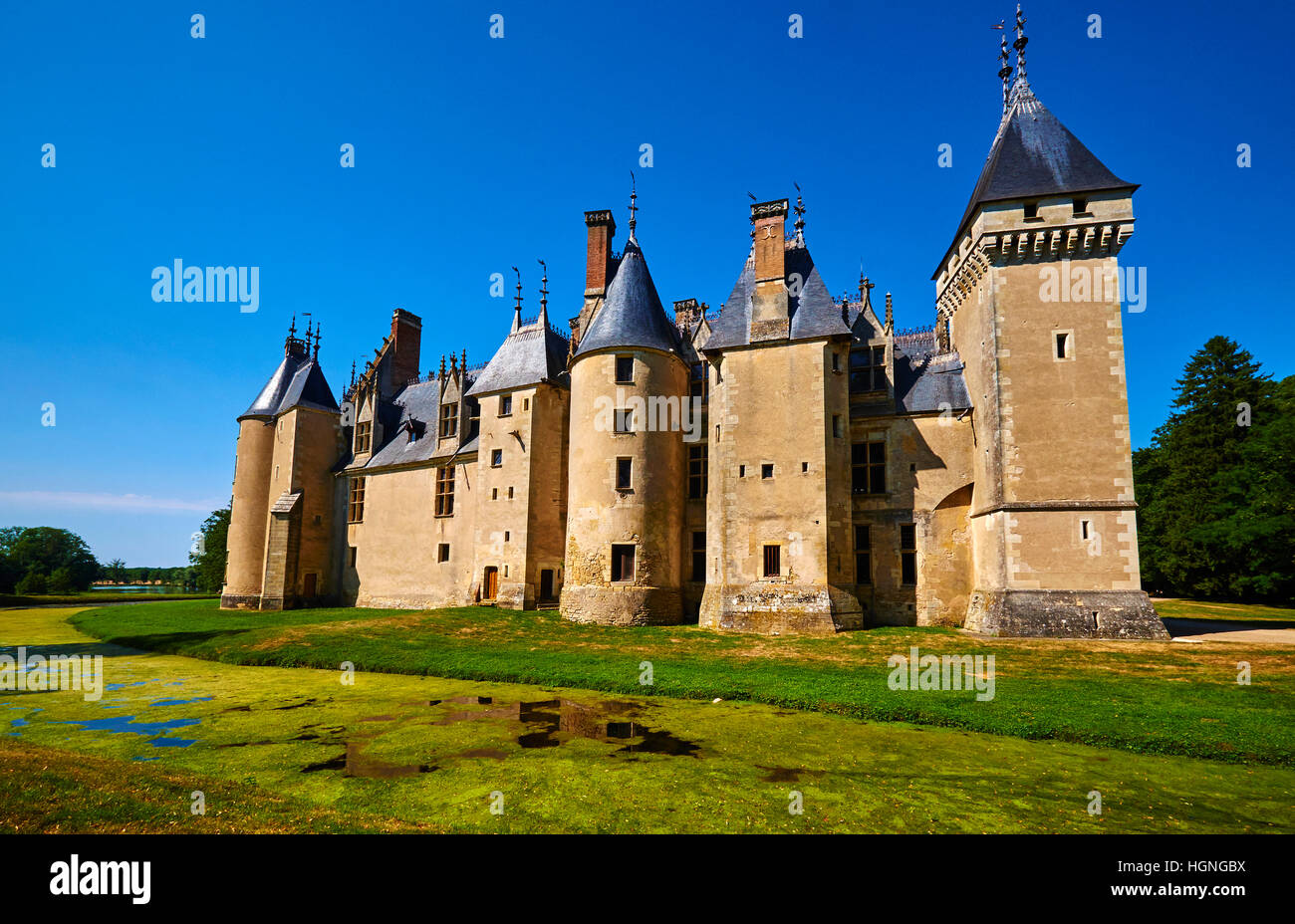 France, Cher (18), Berry, Chateau de Meillant castle, the Jacques Coeur ...