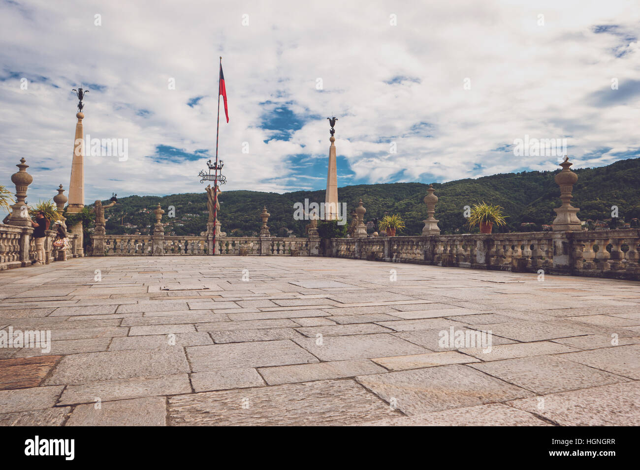 Stone railing hi-res stock photography and images - Alamy