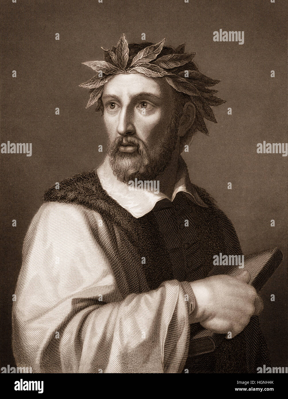 Torquato Tasso, 1544 - 1595, an Italian poet of the Counter-Reformation ...