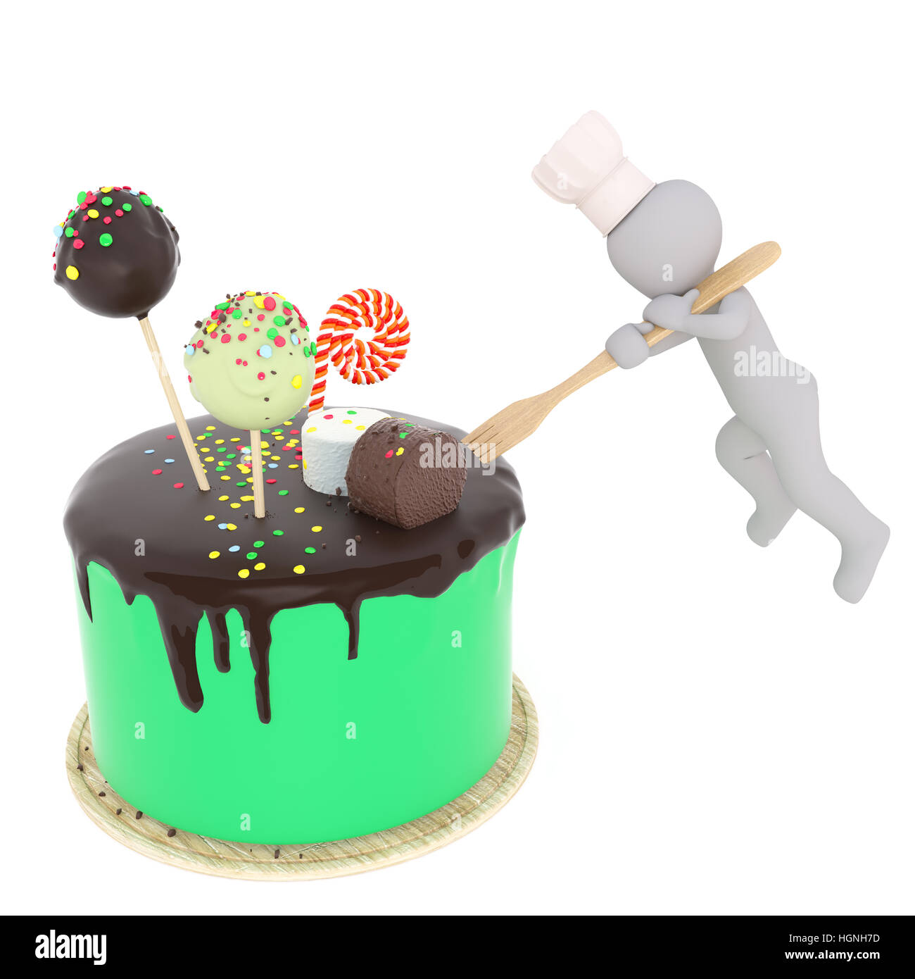 3D Man for PowerPoint Presentations Stock Photo - Alamy