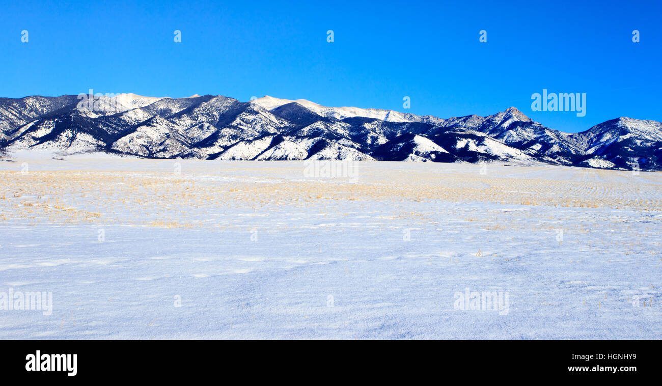 Bridger mountain range montana hi-res stock photography and images - Alamy
