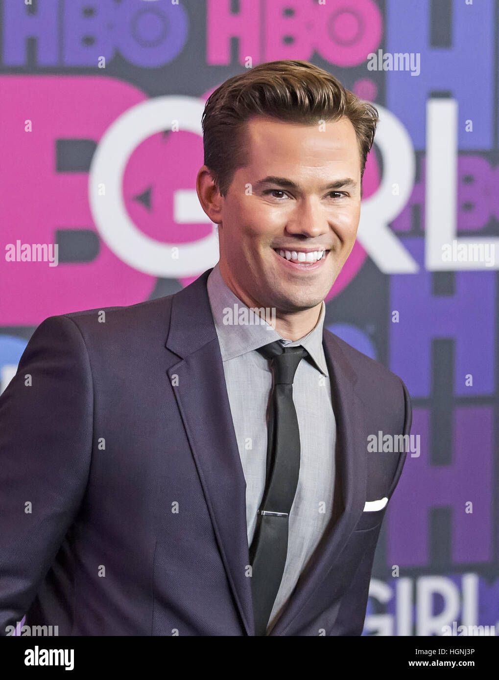 New York City, NY, USA. Andrew Rannells at 'Girls' Season 4 TV Series ...