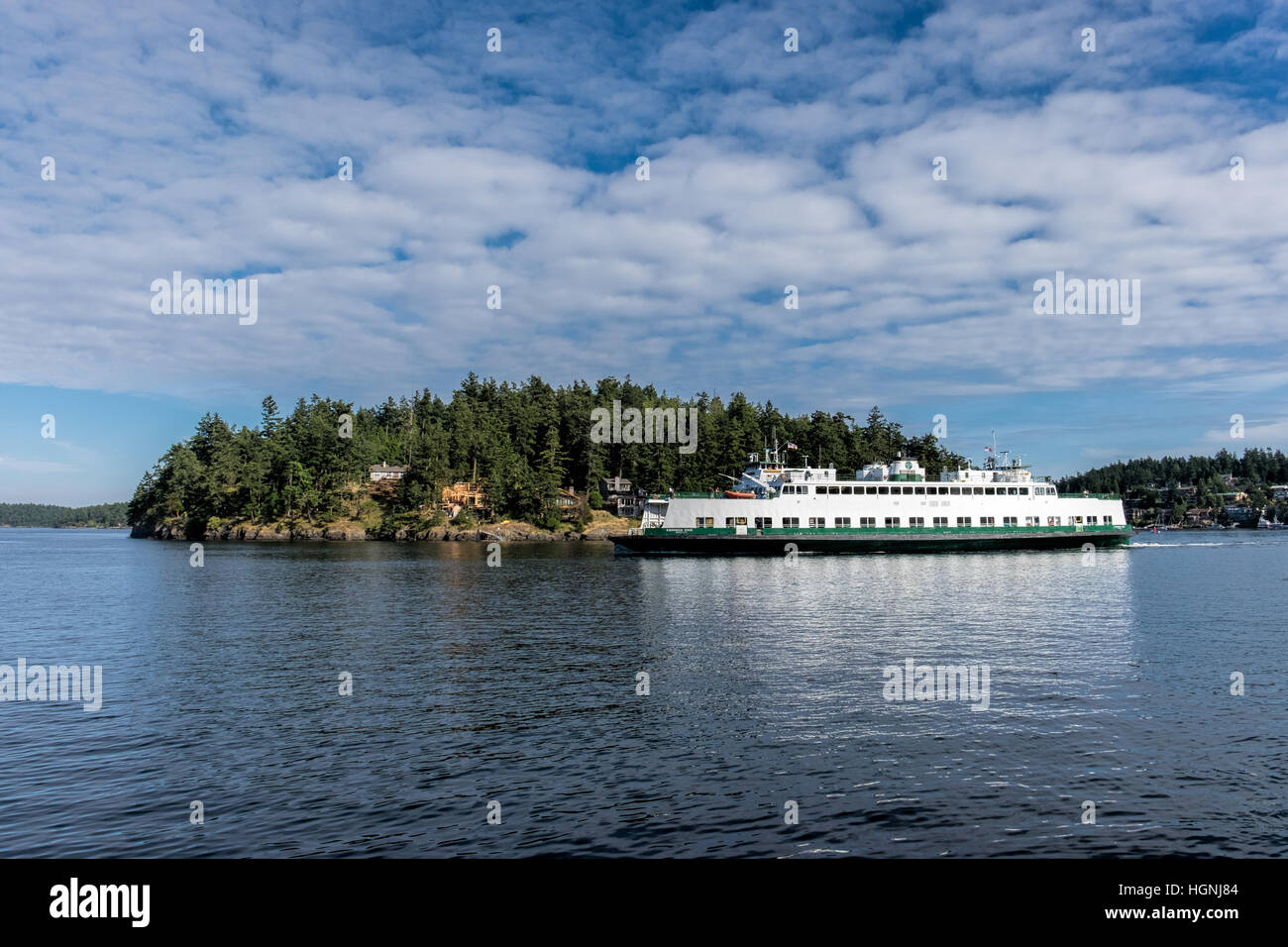 The Washington State Ferry service runs ten routes serving 20 terminals ...