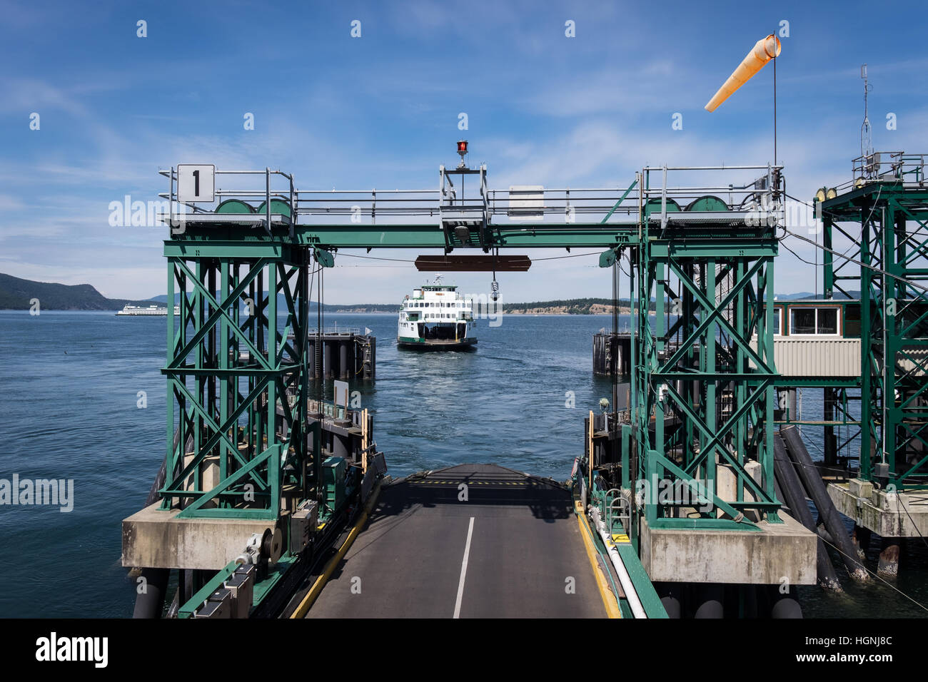 The Washington State Ferry service runs ten routes serving 20 terminals ...
