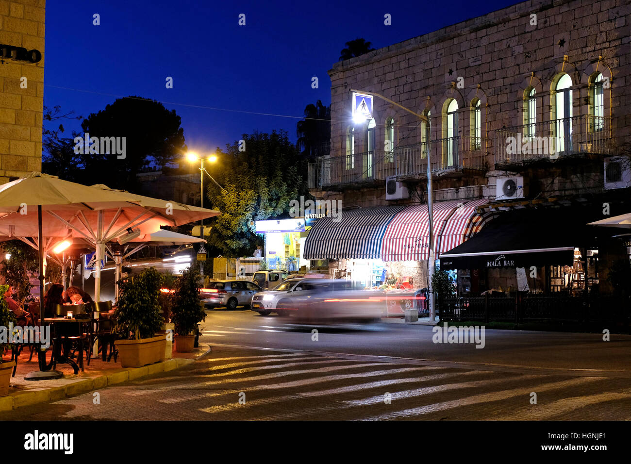The center of Ein Karem or Ain Kerem an ancient village and now a ...