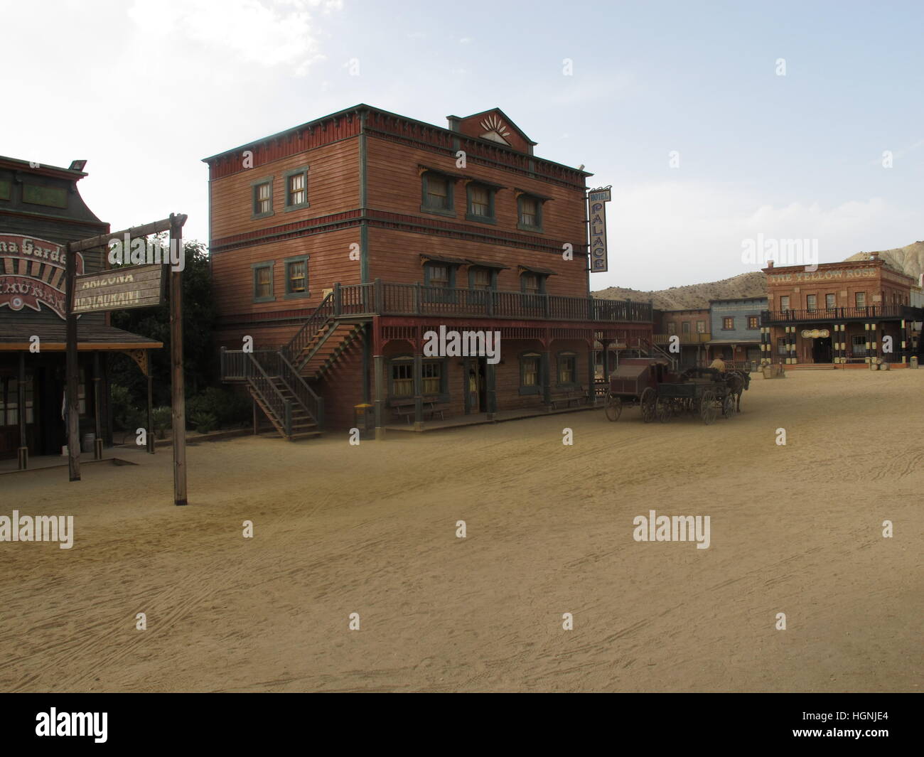 Movie set mini hollywood tabernas hi-res stock photography and images ...