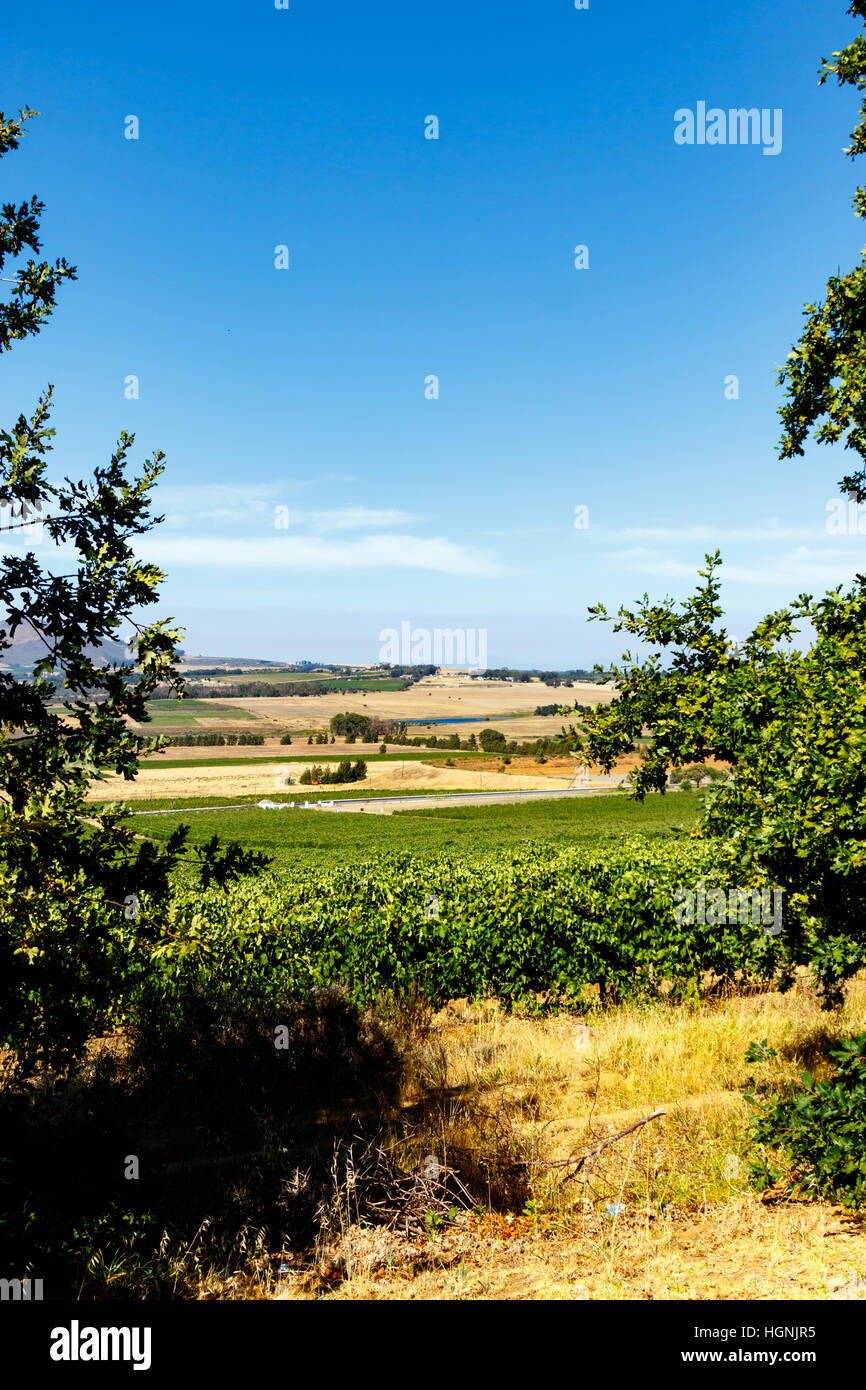 In depth landscape view of the mountains with a few clouds in the sky ...