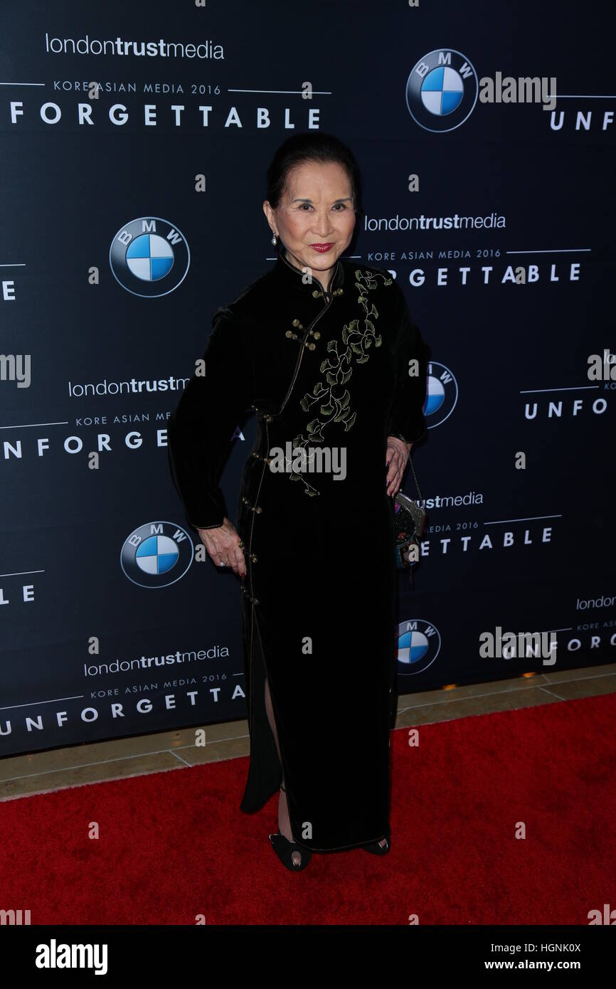 Lucille Soong attending the 15th Annual Unforgettable Gala at the ...