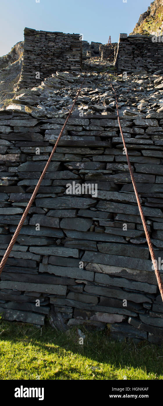 Slate quarry workings hi-res stock photography and images - Alamy