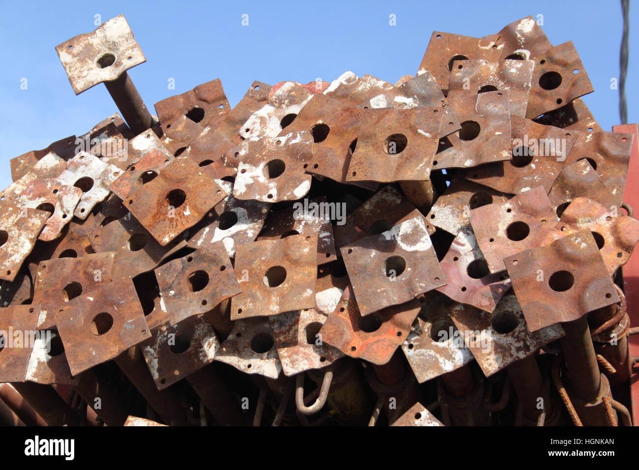 Rusty poles hi-res stock photography and images - Alamy