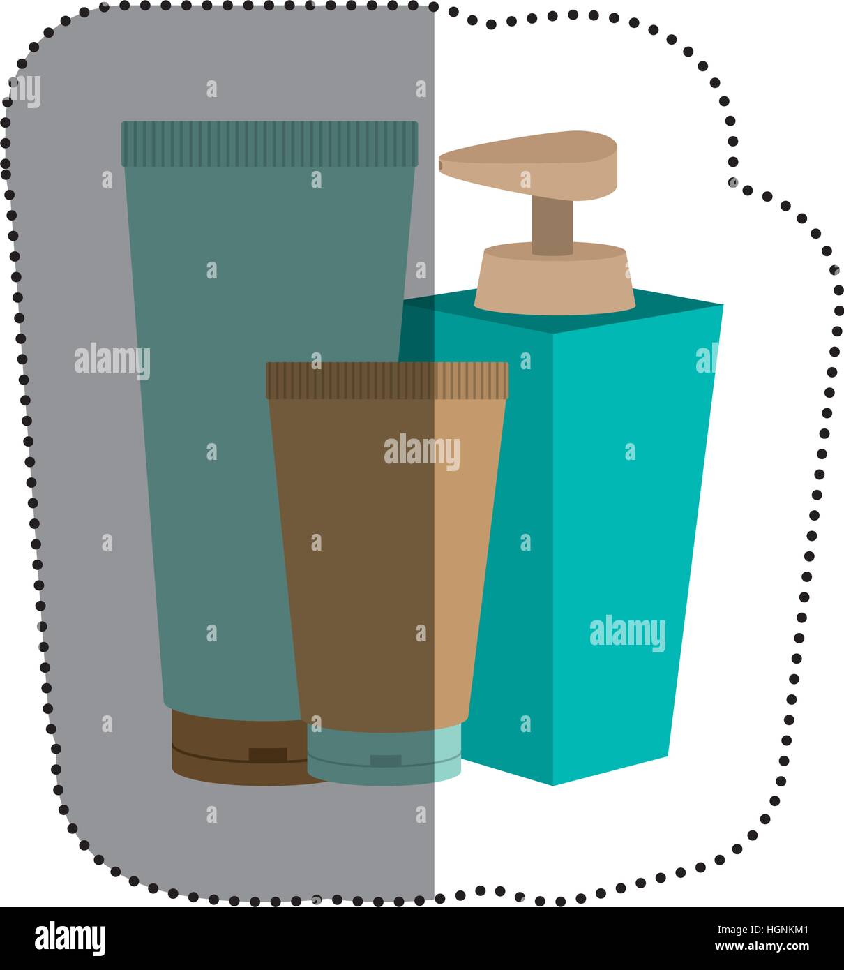 Body cream icon. Spa center healthy lifestyle and care theme. Isolated ...