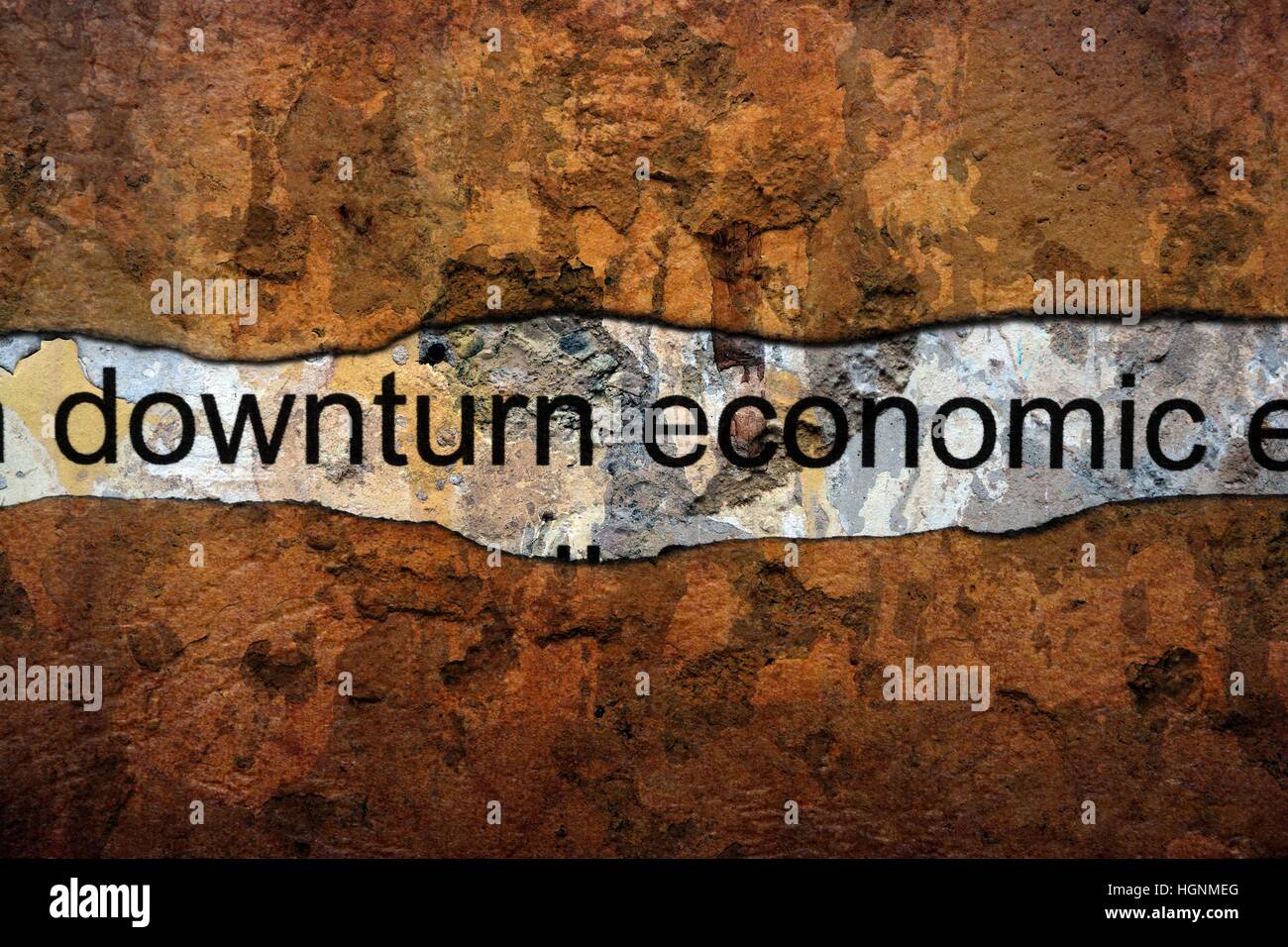 Chart downturn newspaper hi-res stock photography and images - Alamy