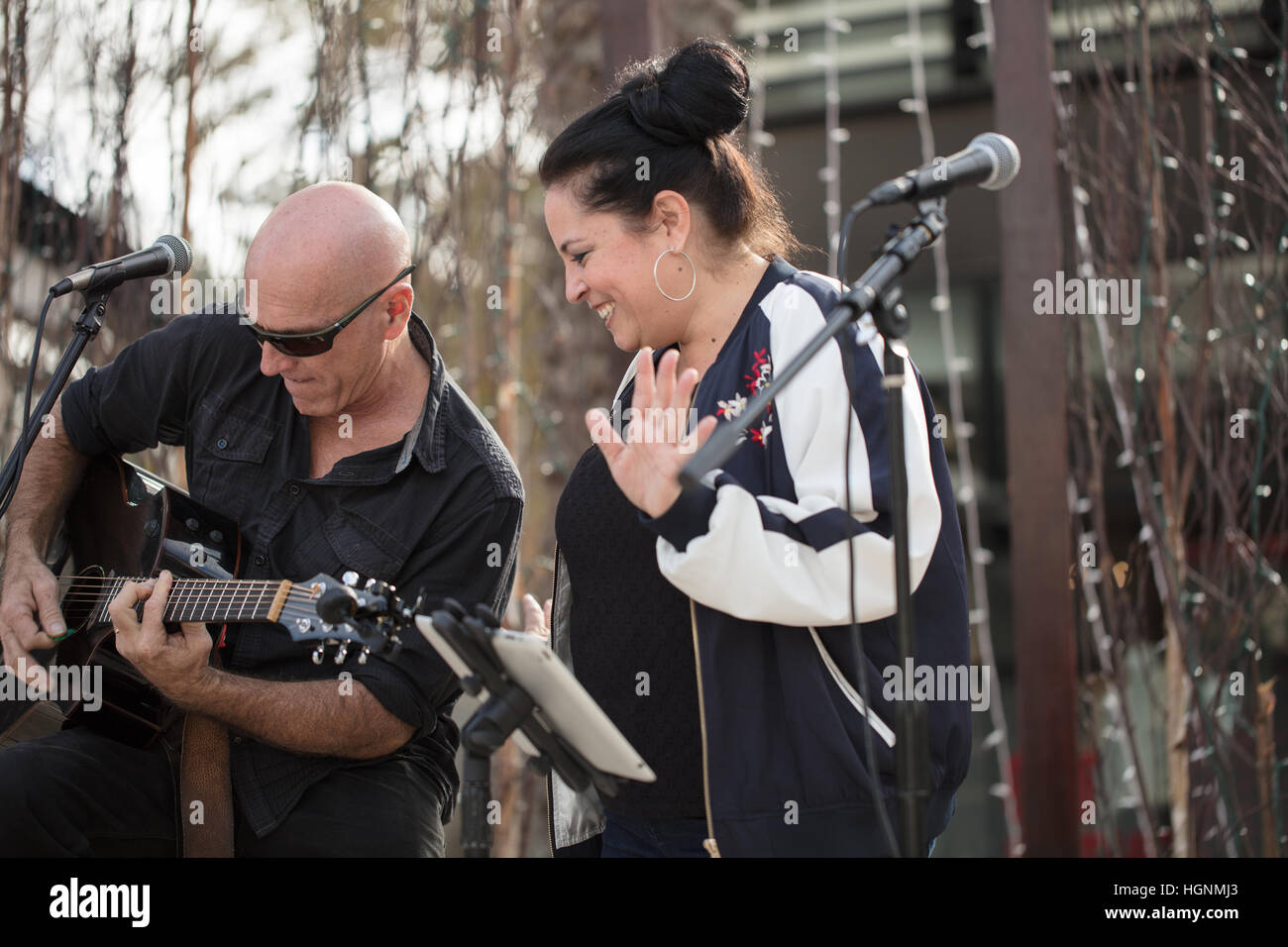 Duo music instruments hi-res stock photography and images - Alamy