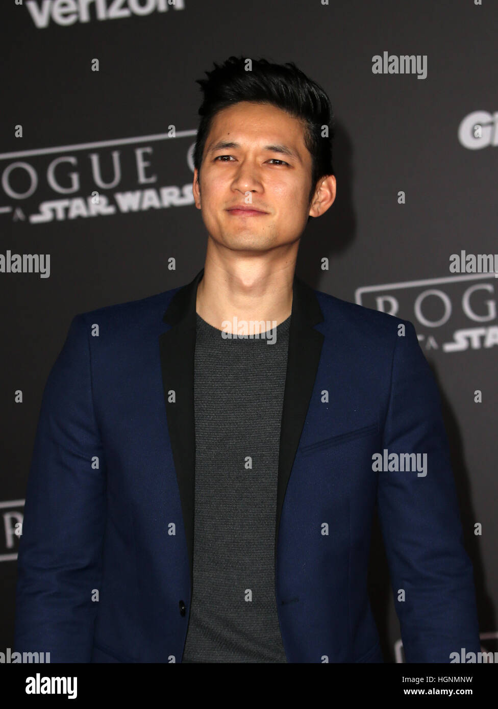Harry Shum Jr attending the premiere of Walt Disney Pictures and ...
