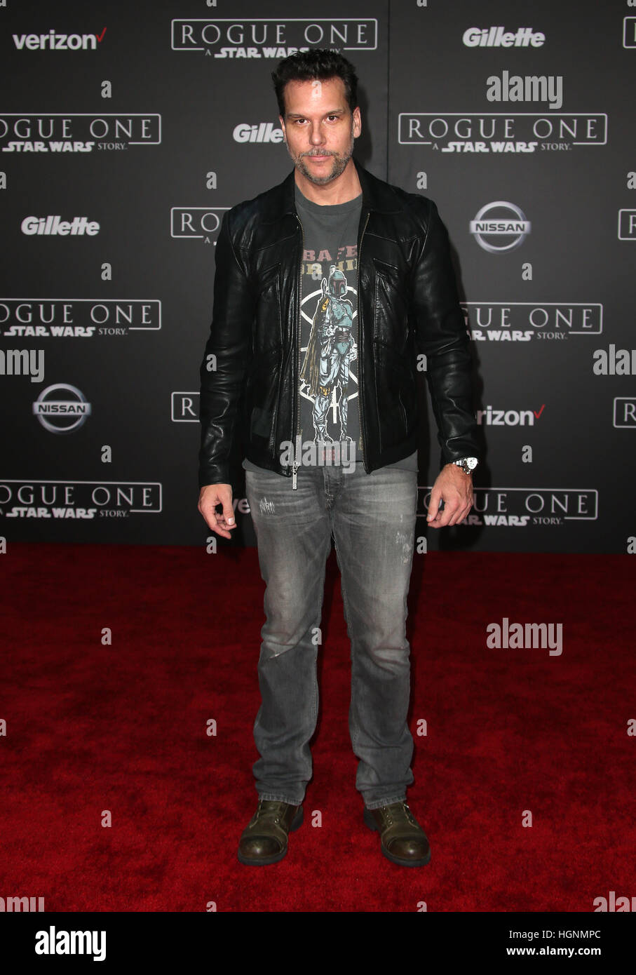 Dane Cook attending the premiere of Walt Disney Pictures and Lucasfilm ...