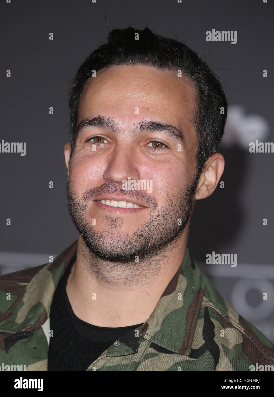 Pete Wentz attending the premiere of Walt Disney Pictures and Lucasfilm ...