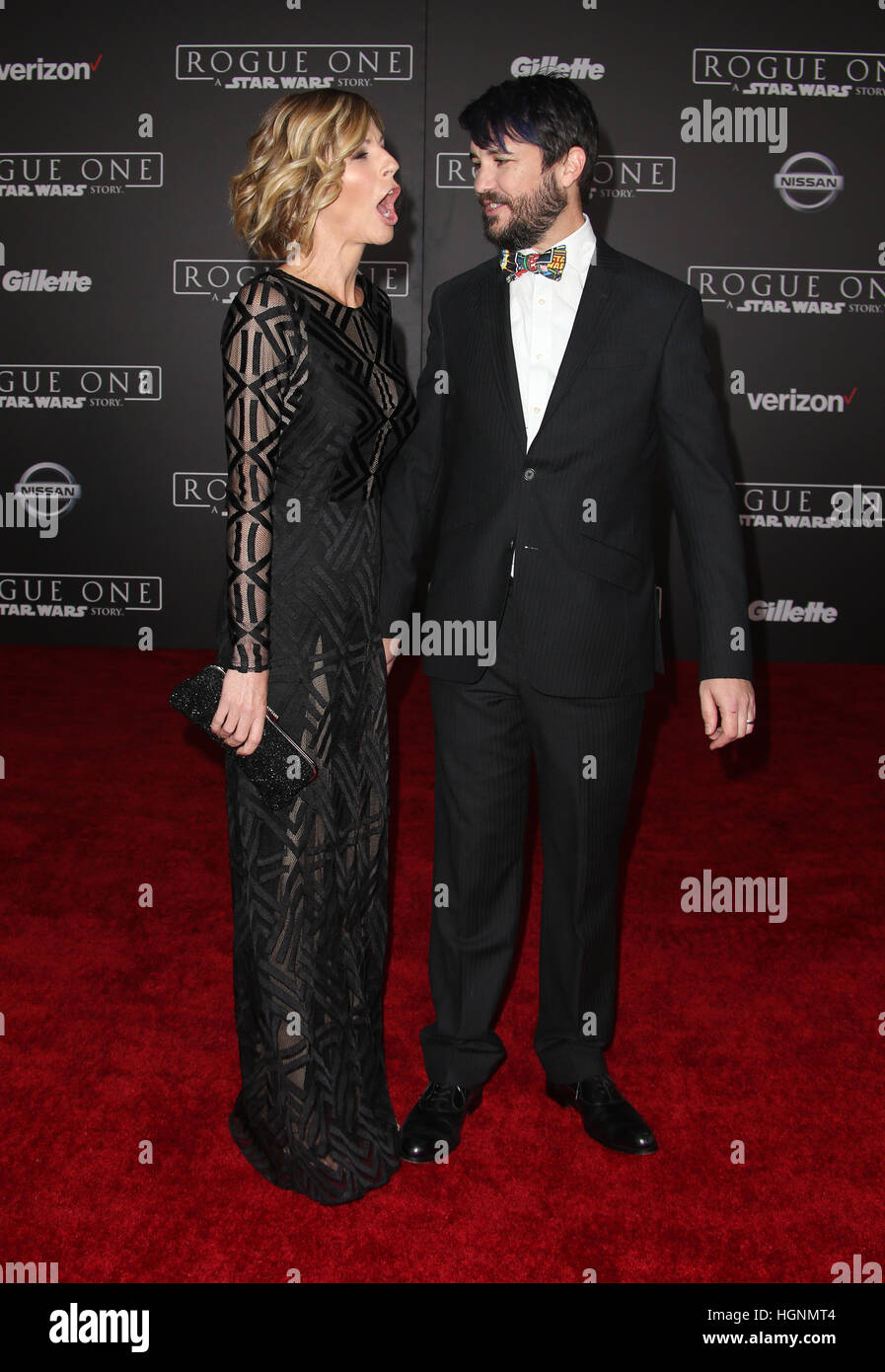 Anne Wheaton and Wil Wheaton attending the premiere of Walt Disney ...