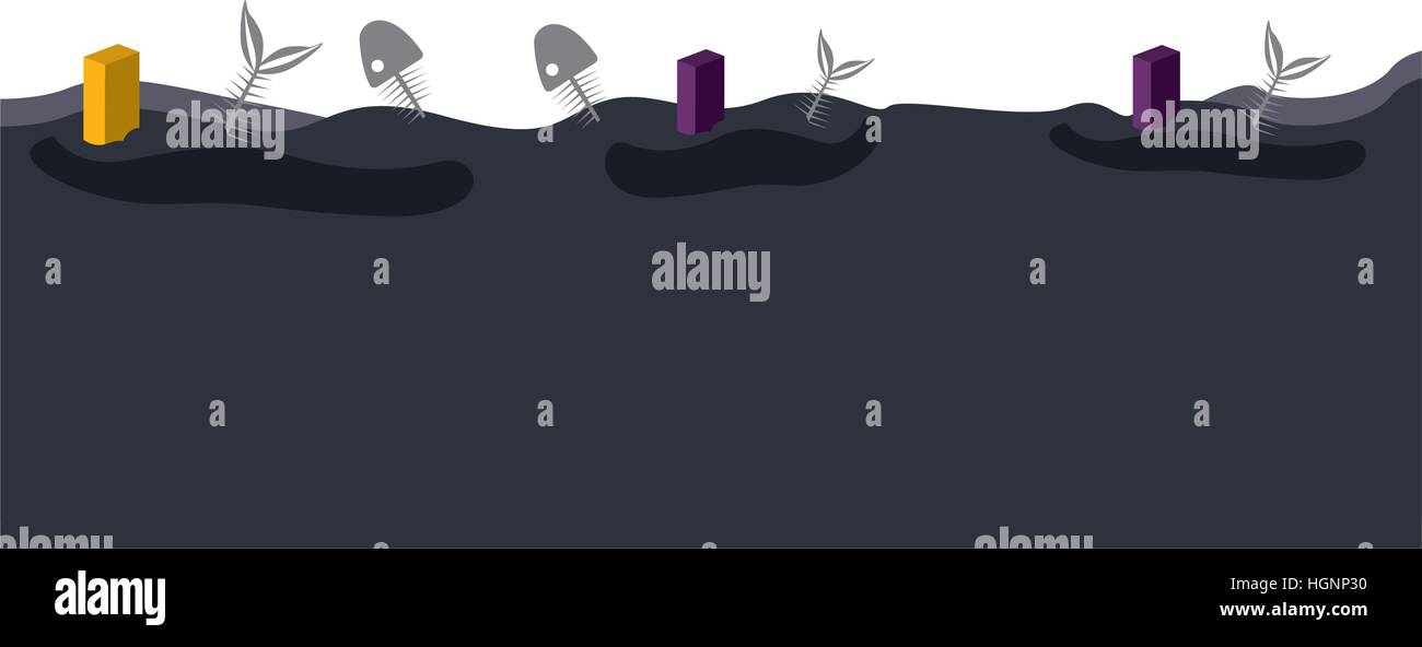Dirty water icon. Pollution environment and ecology theme. Isolated ...