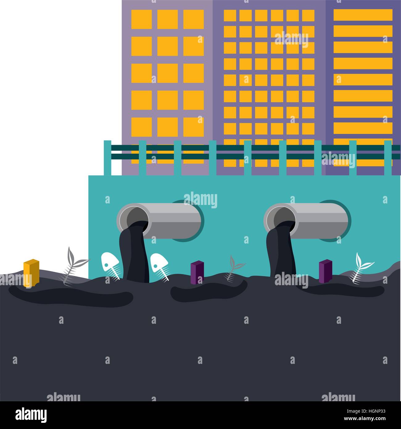 Factory icon. Pollution environment and ecology theme. Isolated design ...