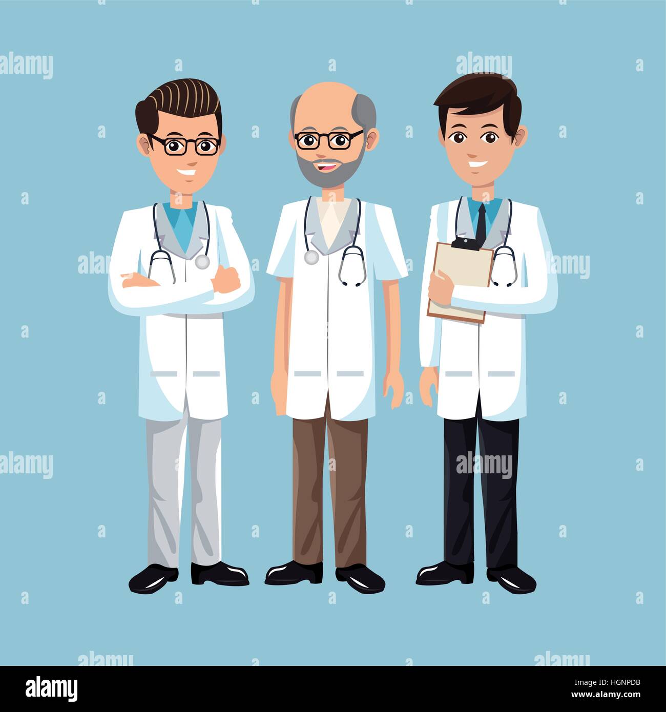 set doctors group medical Stock Vector Image & Art - Alamy
