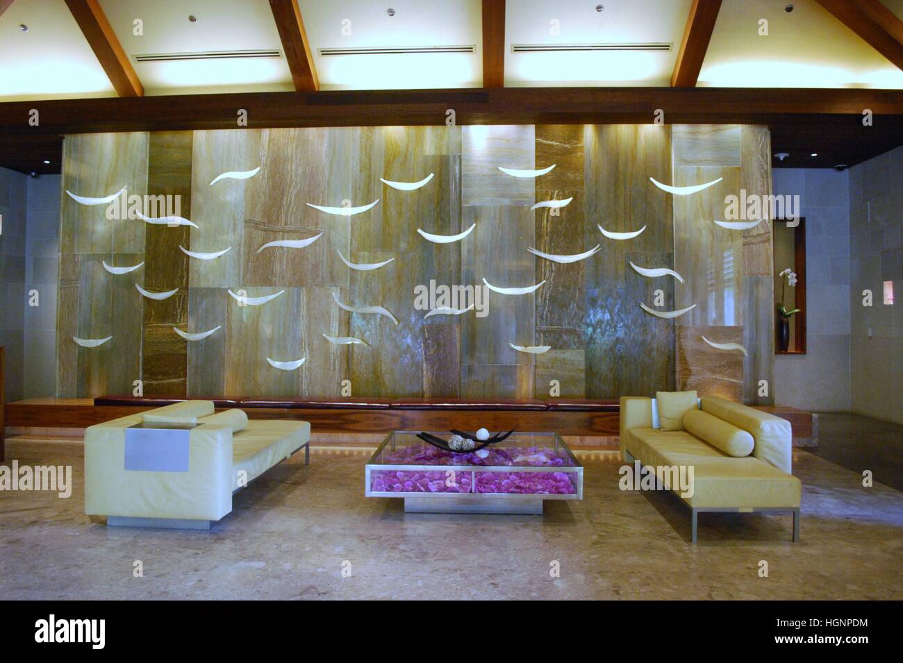 Atlantis hotel interior Stock Photo - Alamy