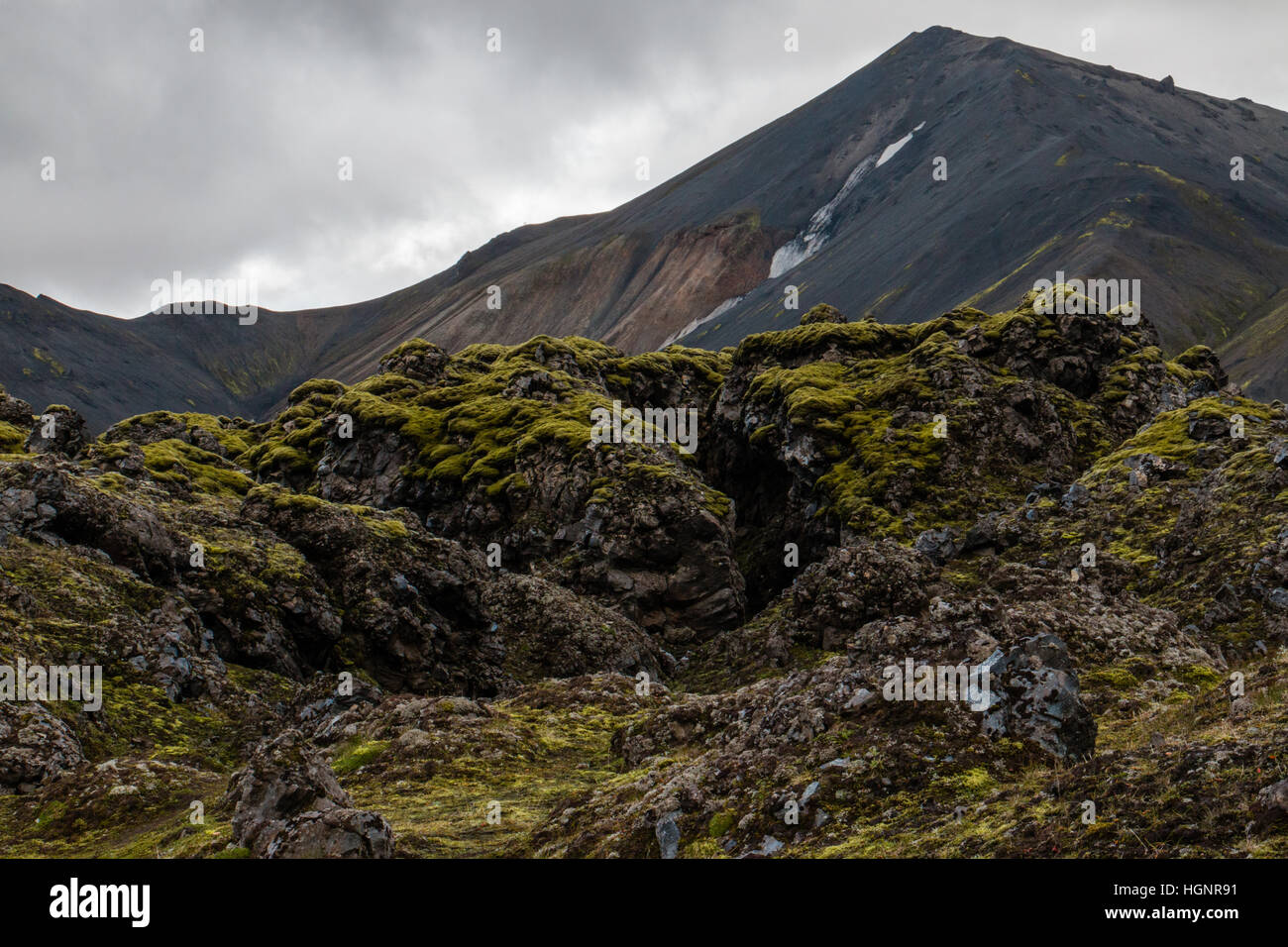 Laugavegur Trail, Landmannalaugar, Iceland Stock Photo - Alamy