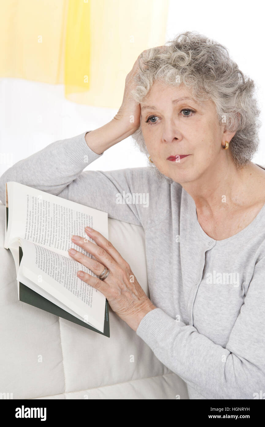 Reflective reading hi-res stock photography and images - Alamy