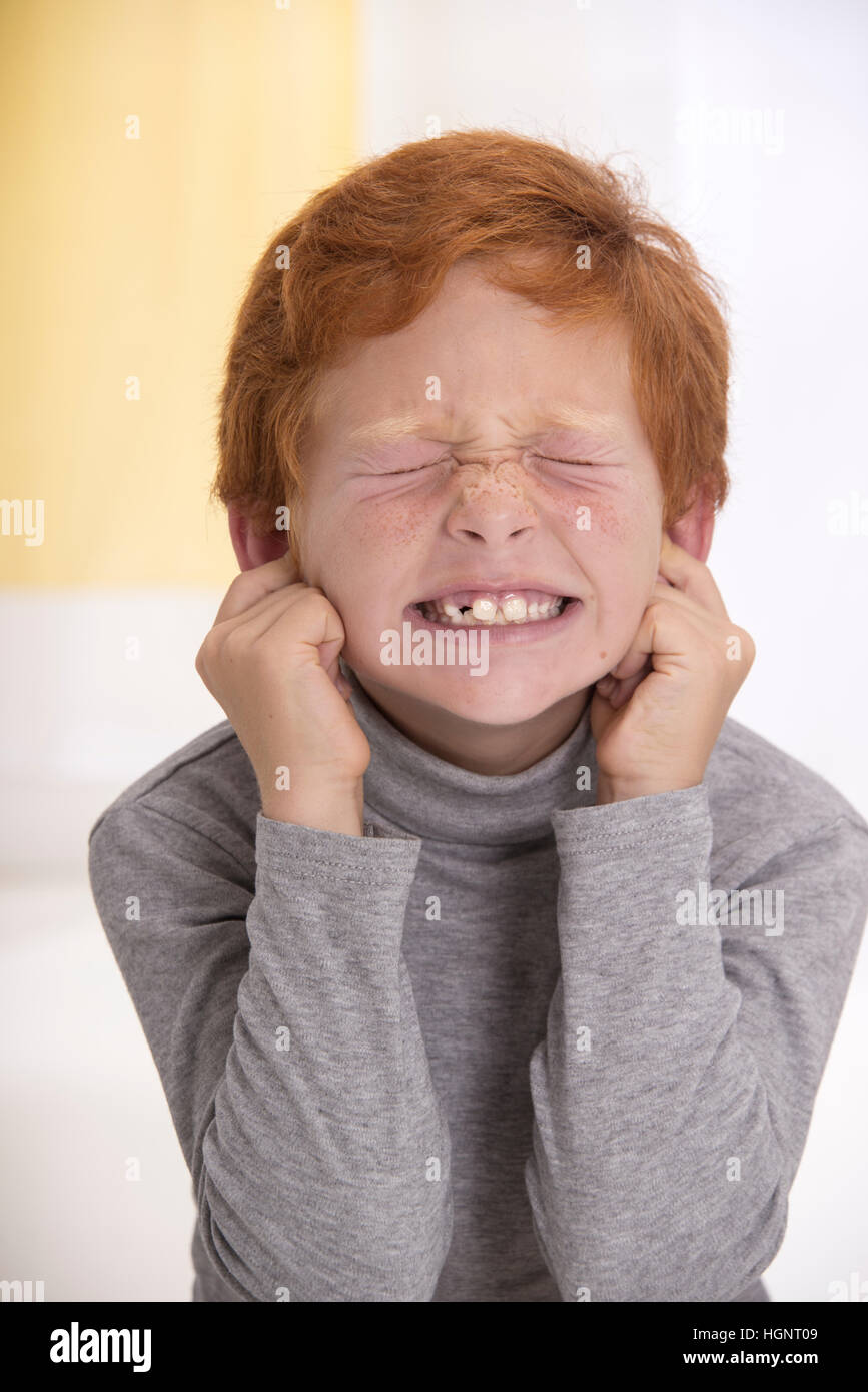 Children indoor screaming hi-res stock photography and images - Alamy