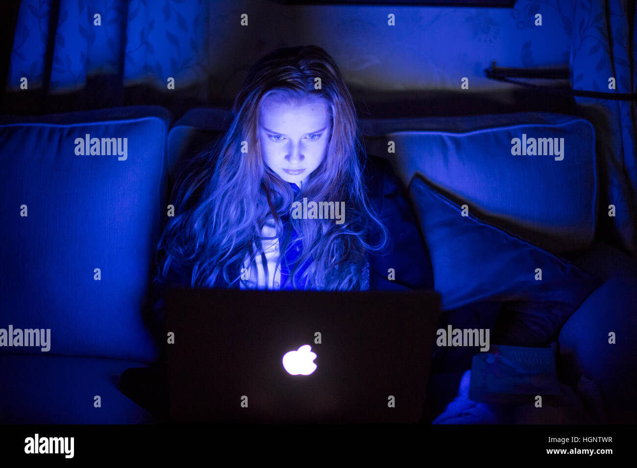Teenager bedtime hi-res stock photography and images - Alamy