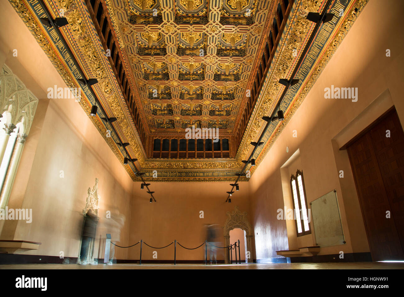 Aljaferia Palace Building, Saragossa - Zaragoza, Spain Stock Photo - Alamy