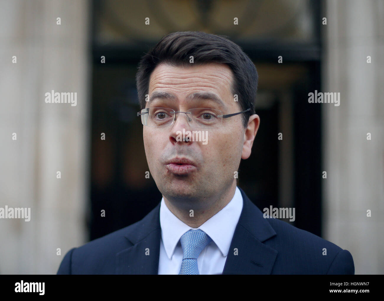 Northern Ireland Secretary James Brokenshire makes a statement to the ...