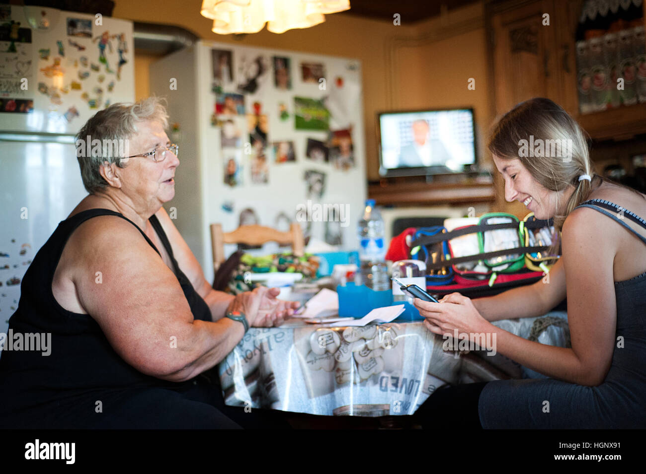 French nurse hi-res stock photography and images - Alamy
