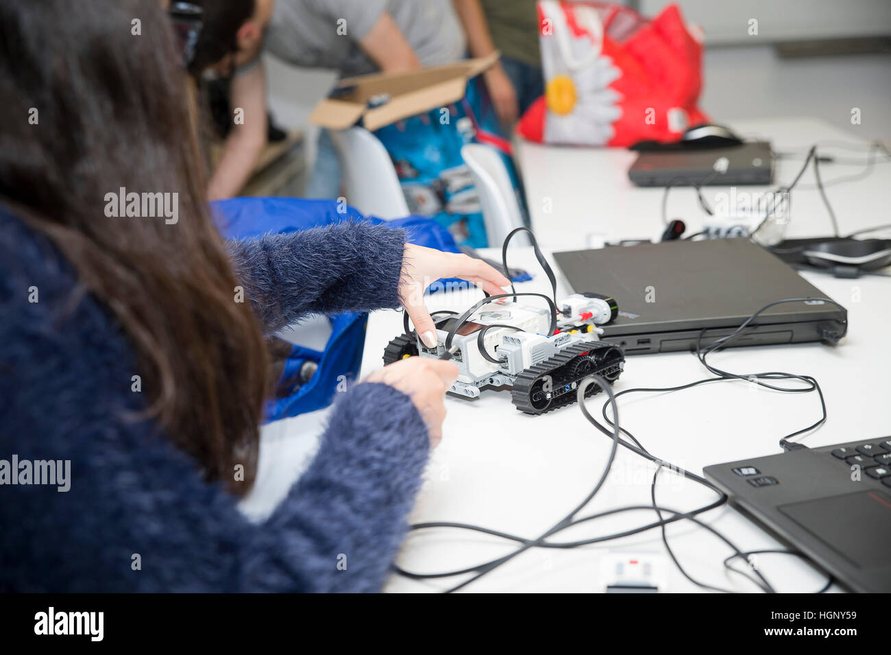 Female robotics hi-res stock photography and images - Alamy